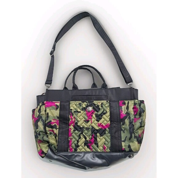 lug | Bags | Lug Romper Camo Tote Bag Purse Top Shoulder Bag Travel ...